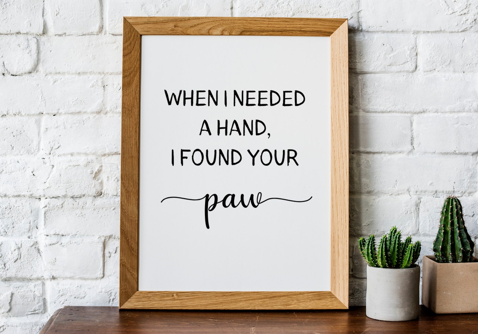 Dog Quote Printable, 4 Sizes Dogs Printable Quotes, Dog Wall Decor ...