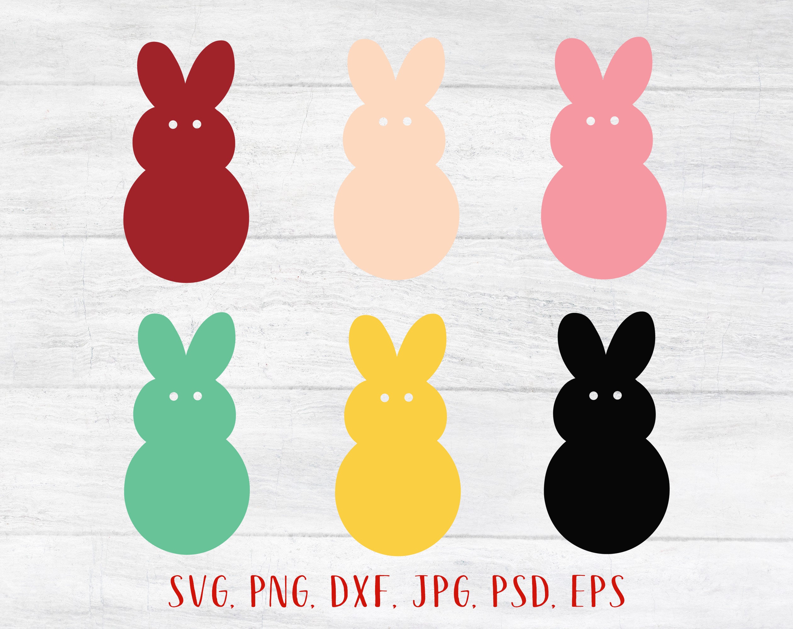 Pascua svg conejo svg Bunny svg paquete de Pascua svg Pascua - Etsy España