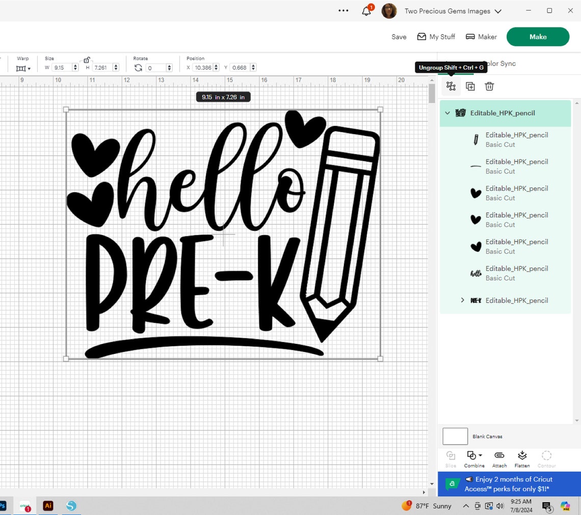 Pre-k Svg, Hello Pre-k Svg, First Day of School Svg, Preschool Svg ...