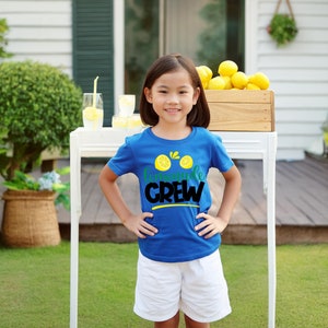 Lemonade Crew, Summer Svg, Lemonade Stand Svg, Matching Family Lemonade ...