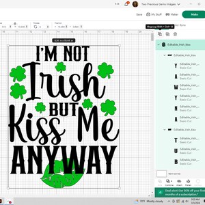 I'm Not Irish but Kiss Me Anyway, St. Patrick's Day SVG, St. Patricks ...