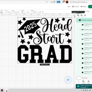 2025 Head Start Grad, Headstart Graduation Svg, Head Start Graduation ...