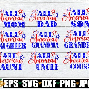 All American Family, Matching 4th of July, Family 4th of July, Matching ...