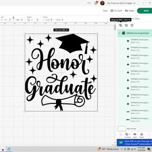 Honor Graduate Svg, Graduating With Honors Svg, Collage Honor Graduate ...