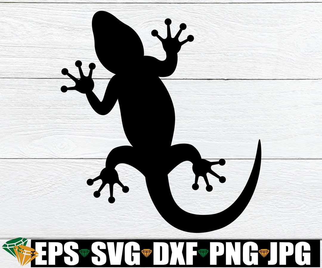 Gecko Svg, Gecko Clipart, Gecko Digital Download Cuttable Image, Gecko ...