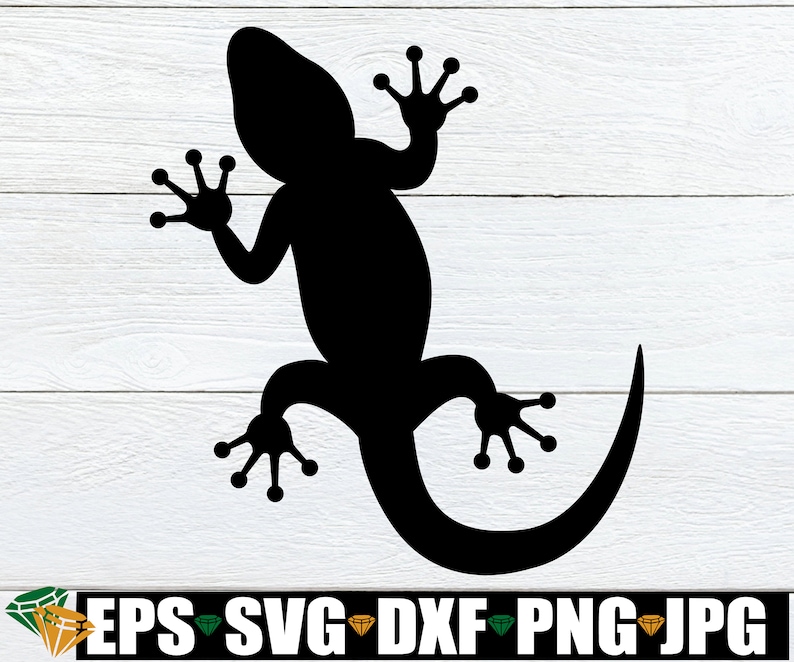 Gecko Svg, Gecko Clipart, Gecko Digital Download Cuttable Image, Gecko ...