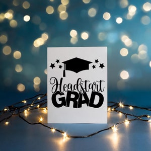 Headstart Grad, Headstart Graduate Shirt SVG, Headstart Shirt Svg ...