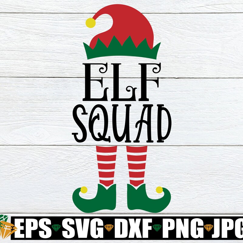 Elf Squad Svg - Etsy