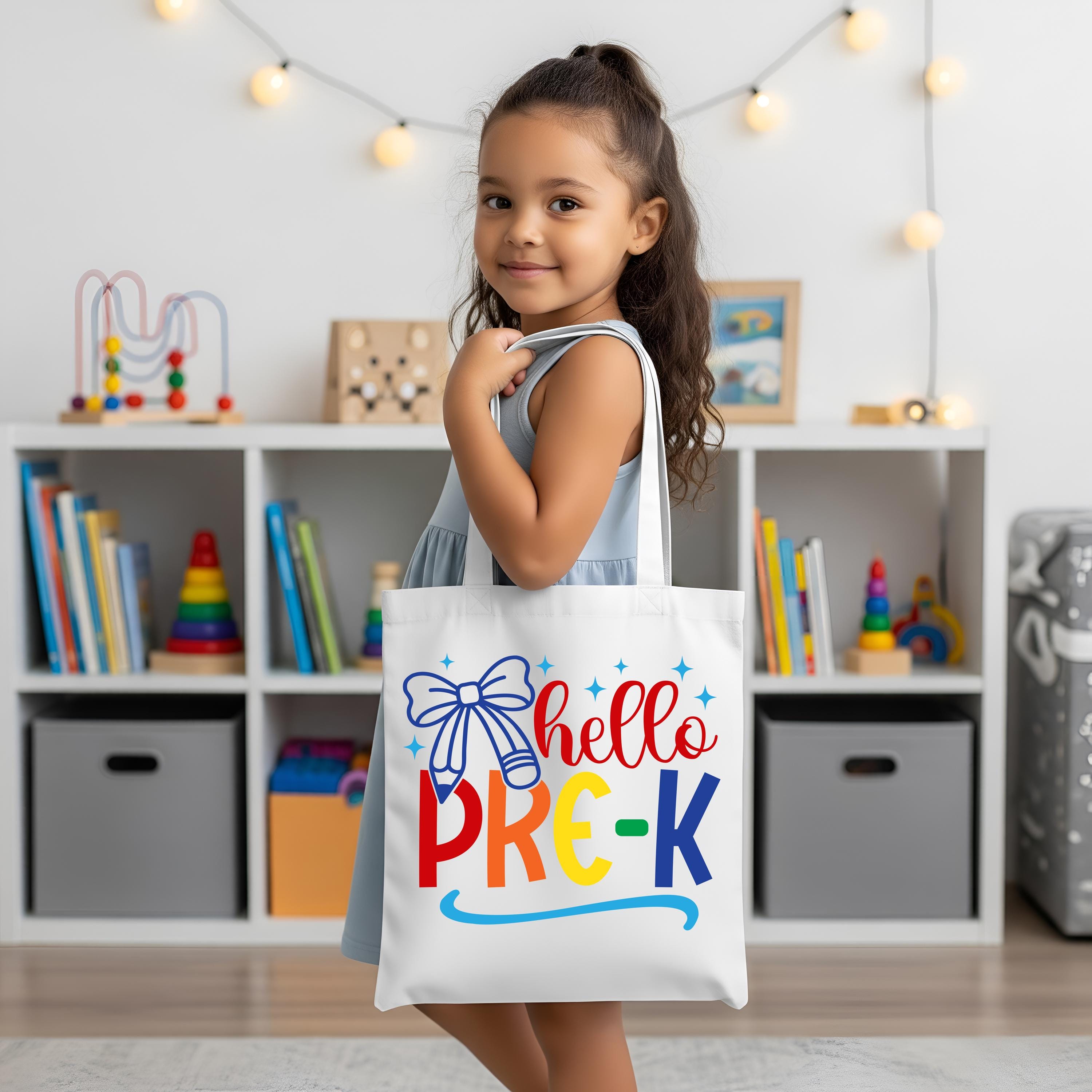 Hello Pre-k Svg, Pre-k Svg, Preschool Shirt Iron on PNG, First Day of ...