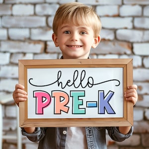 Hello Pre-k Svg, Hello Preschool Svg, Preschool Svg Png, First Day of ...