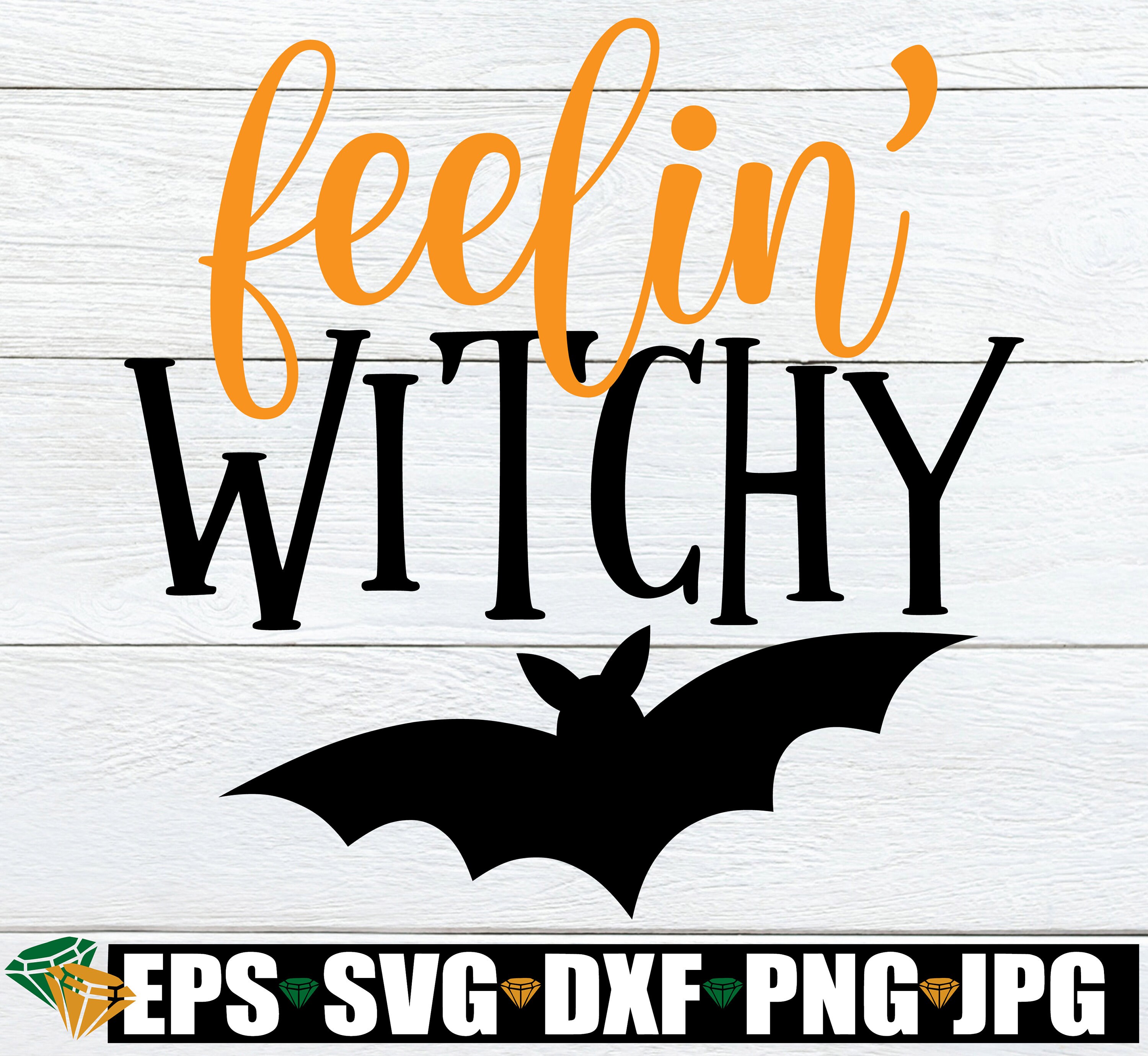 Feeling Witchy Feelin' Witchy Fall Svg Halloween Svg - Etsy