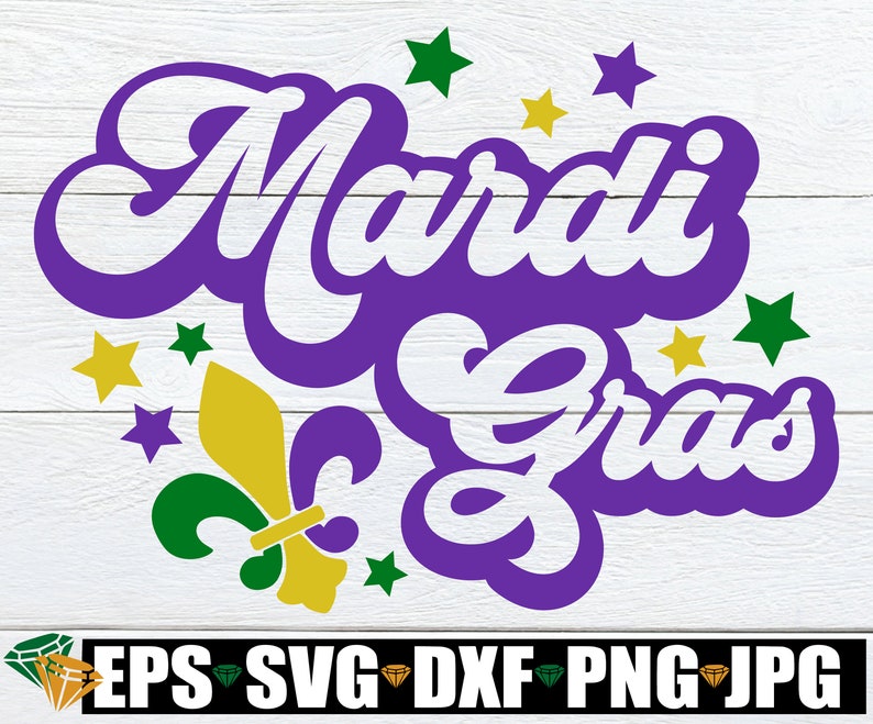 Mardi Gras Mardi Gras SVG Matching Family Mardi Gras | Etsy