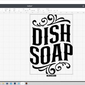 Dish Soap Svg, Dish Soap Label Svg Png, Label for Dish Soap Svg Png ...