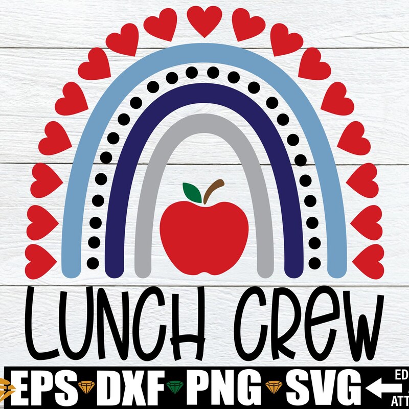 Lunch Lady Crew Svg - Etsy