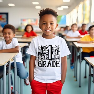 First Grade Svg, First Grade Cut File, Matching First Grade Team ...