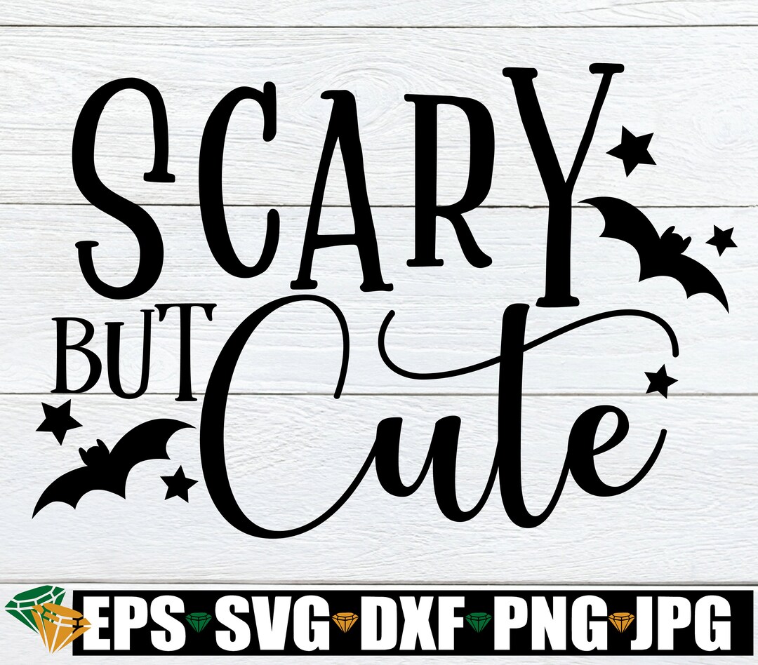 Scary but Cute Girls Halloween Women's Halloween - Etsy