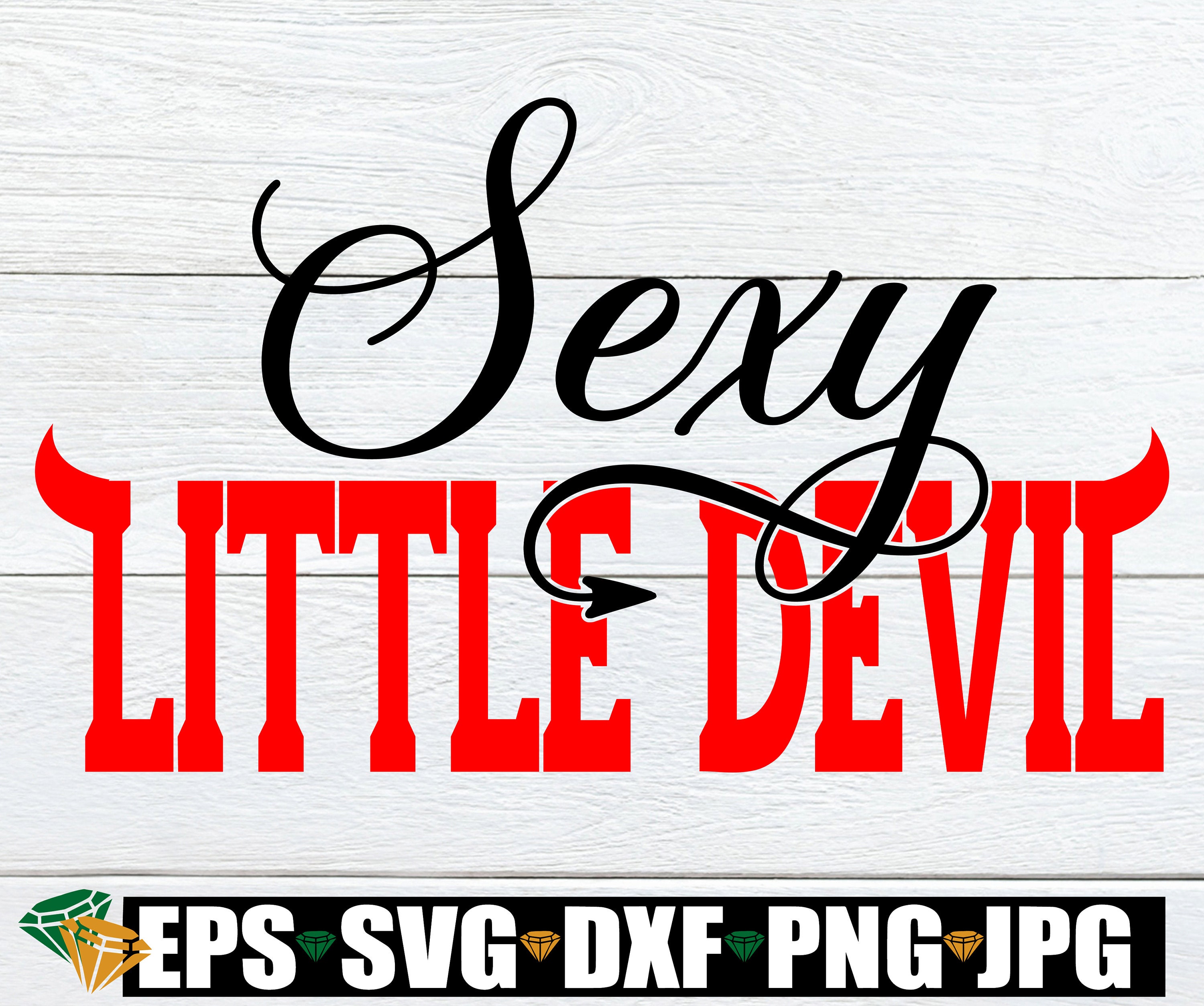 Sexy little devil. Cute svg.Sexy Devil. Little Devil svg. | Etsy