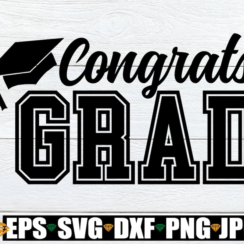Congratulations Svg - Etsy