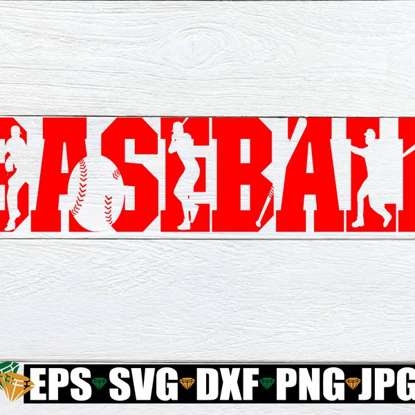 Baseball Word Art - Etsy