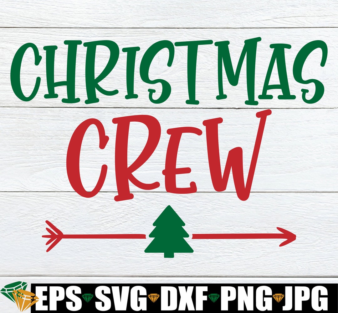 Christmas Crew, Matching Family Christmas, Family Matching Christmas ...