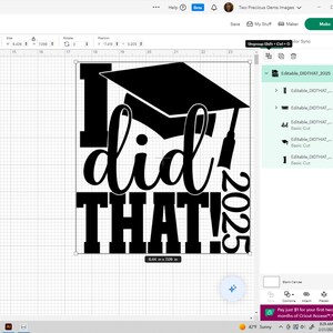 I Did That Svg, 2025 Graduation SVG, Graduation Shirt Svg,image for ...