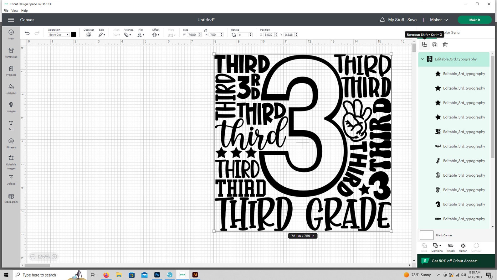 Third Grade SVG, 3rd Grade Team Shirts Svg, Matching Third Grade ...