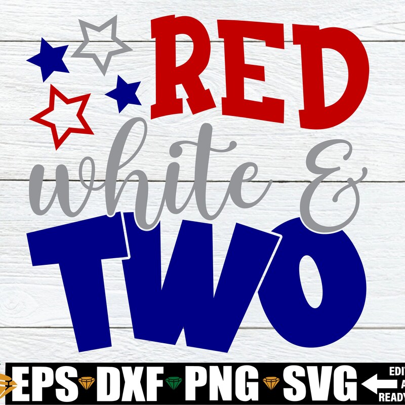 Two Svg - Etsy