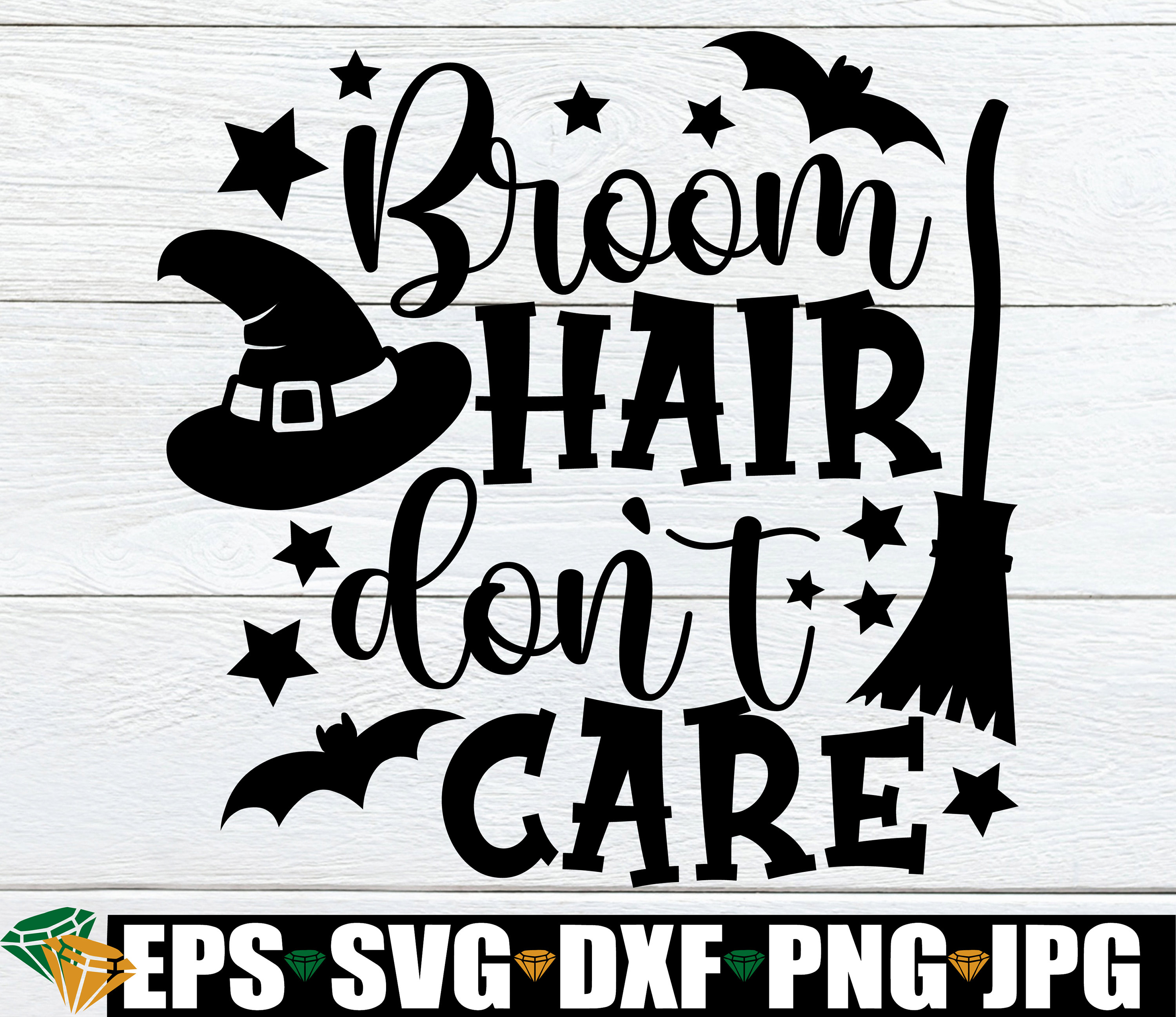Broom Hair Don't Care Halloween SVG Halloween Shirt SVG - Etsy