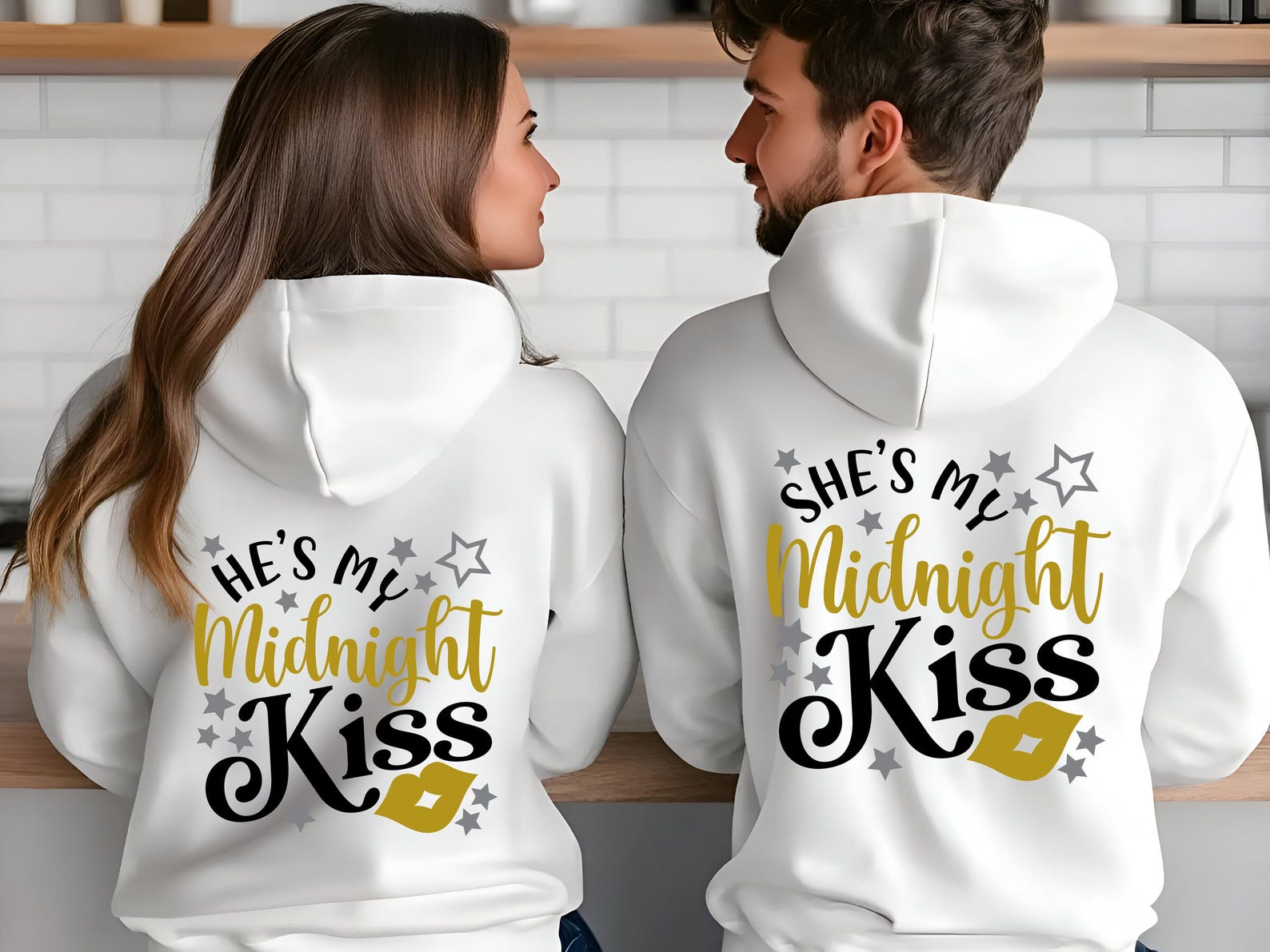She's My Midnight Kiss Svg, He's My Midnight Kiss Svg, Matching Couples ...