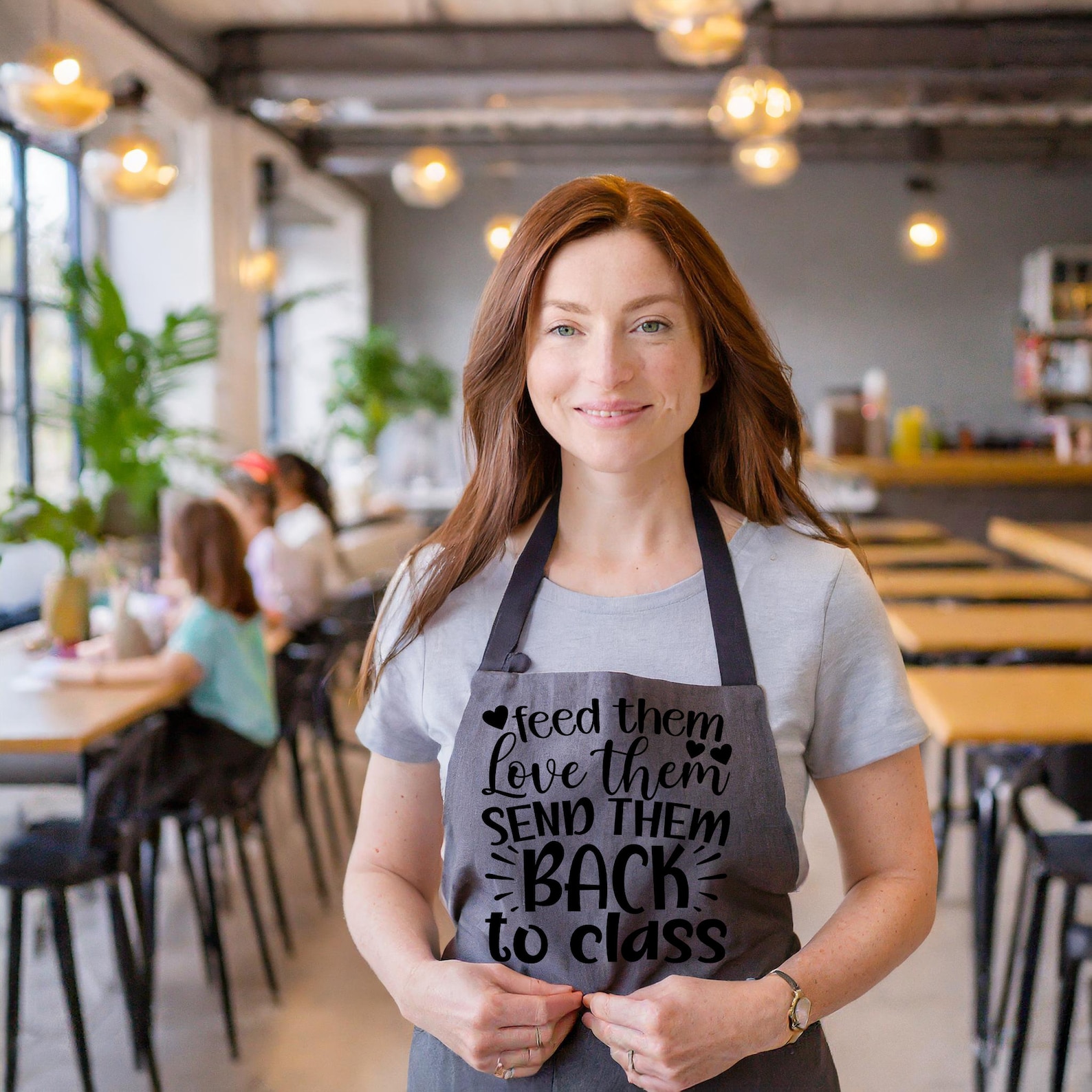 Feed Them Love Them Send Them Back to Class, Funny Lunch Lady Shirt SVG ...