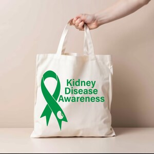 Kidney Disease Awareness Svg. Green Ribbon Awareness Svg. Cancer ...