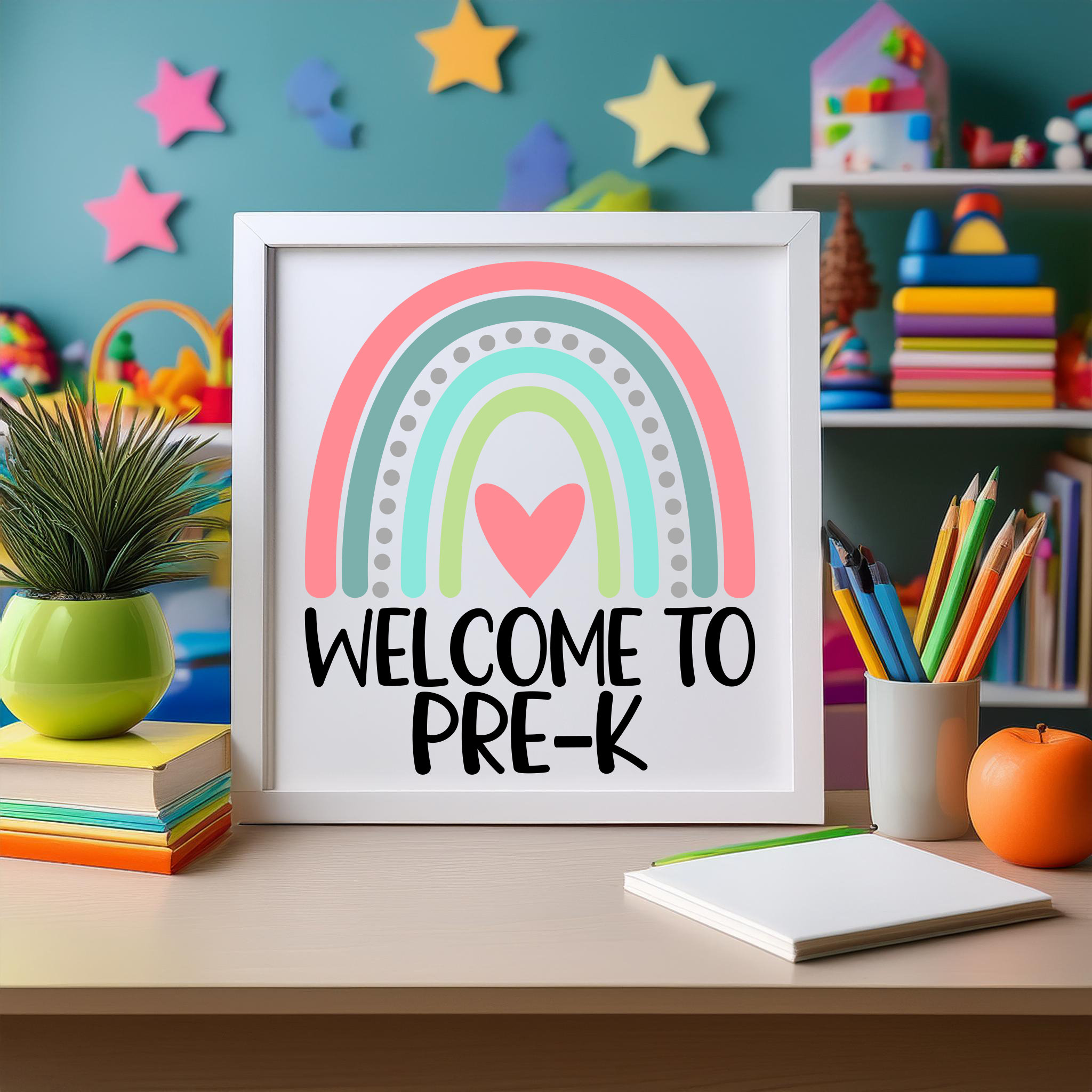 Welcome to Pre-k, Pre-k Teacher Svg Png, Pre-k Teacher Shirt Iron-on ...