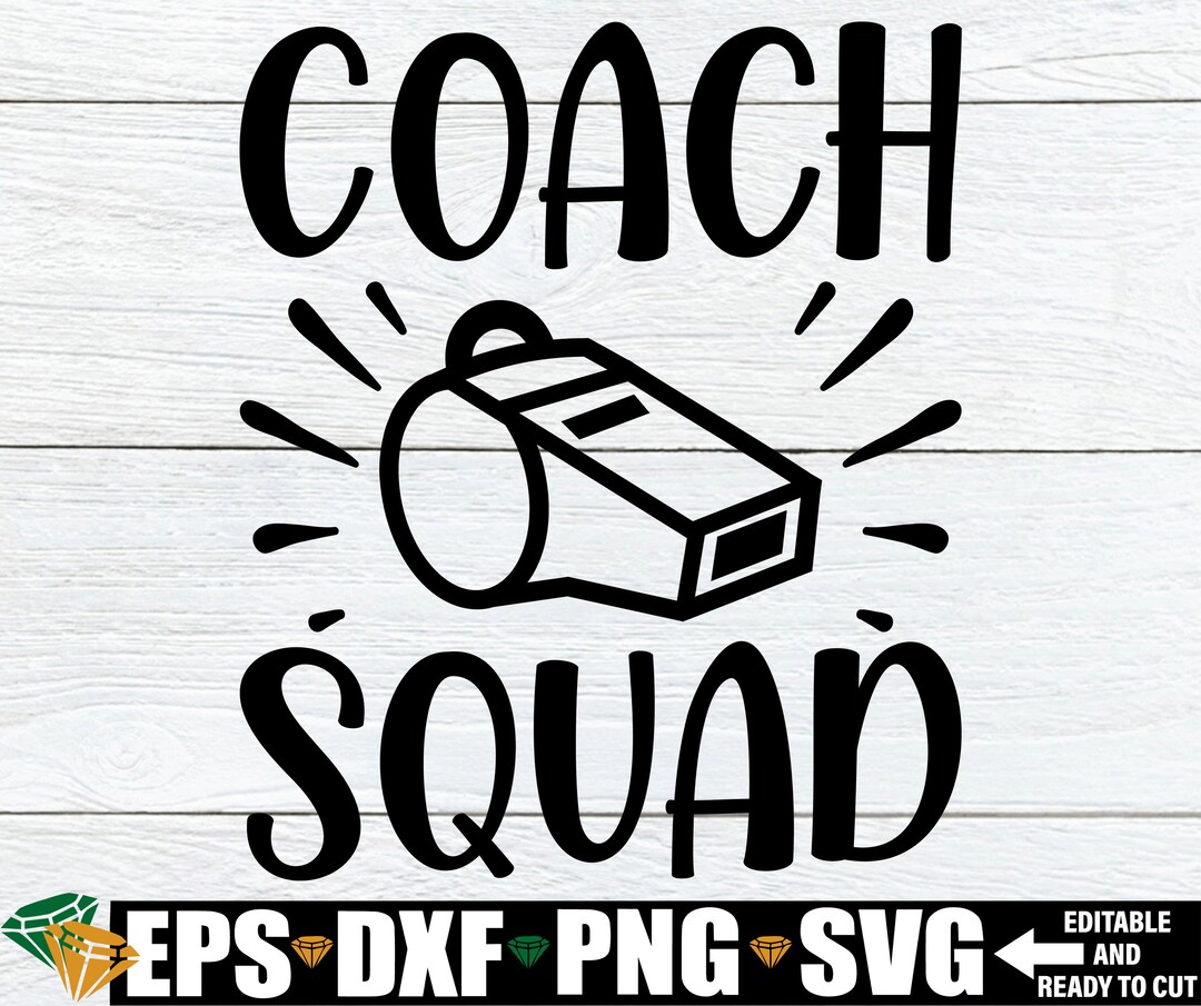 Coach Squad, PE Teacher Shirt Svg, Physical Education Teacher Svg, PE ...