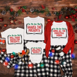 Matching Family Christmas Bundle SVG, Matching Family Christmas Shirts ...