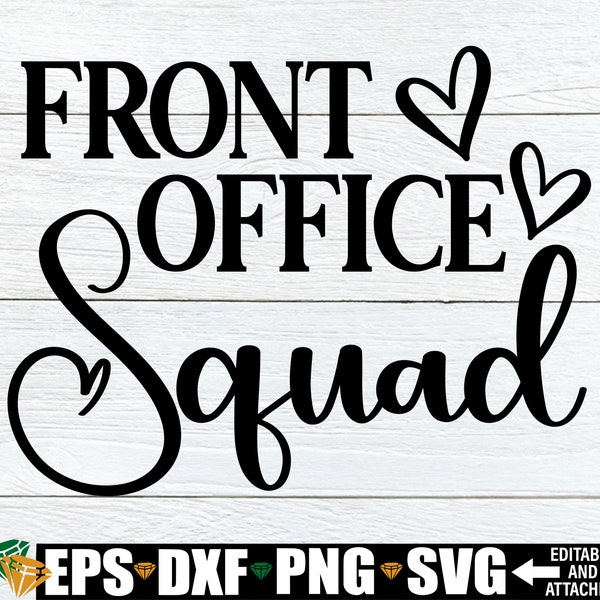 Office Squad Svg - Etsy
