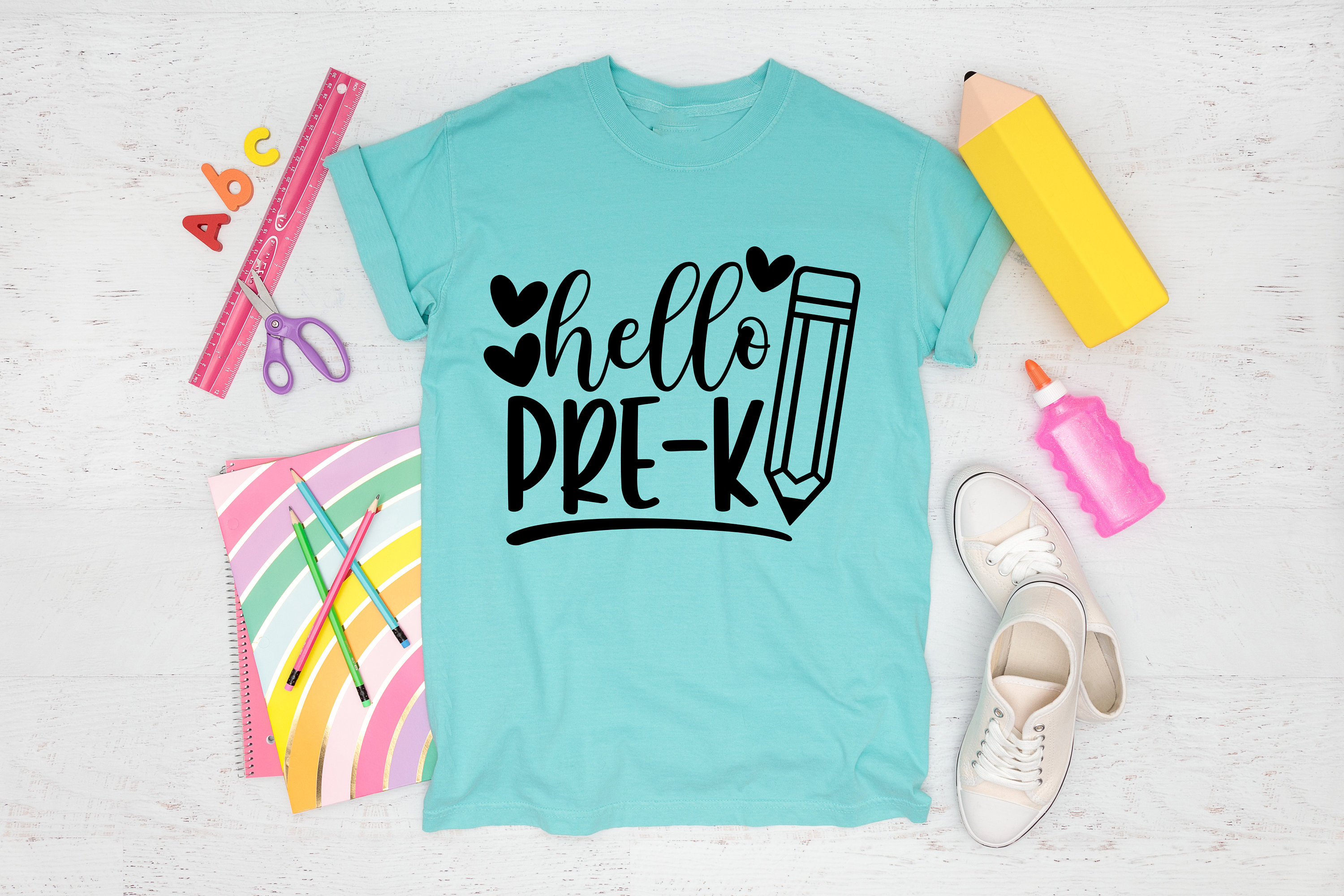 Pre-k Svg, Hello Pre-k Svg, First Day of School Svg, Preschool Svg ...