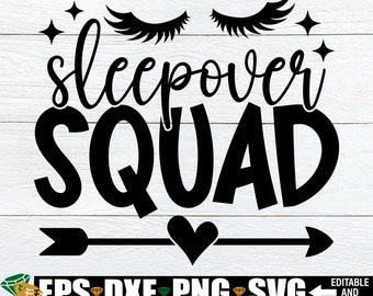 Sleepover Besties Svg, Sleepover Svg, Sleepover Designs, Digital Files ...
