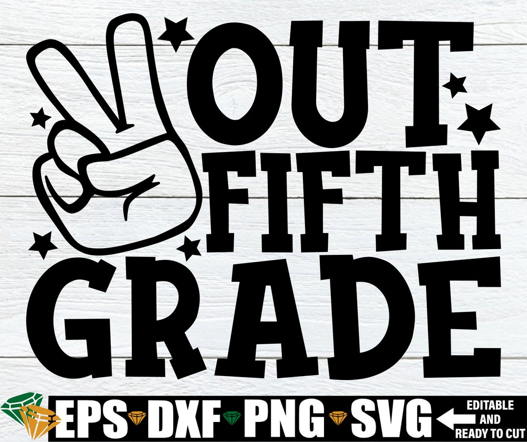 5th Grade Grad Svg, 5th Grade Graduation Shirt SVG PNG, 5th Grade Grad ...