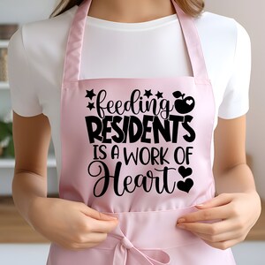 Feeding Residents is A Work of Heart, Nursing Home Kitchen Staff SVG ...