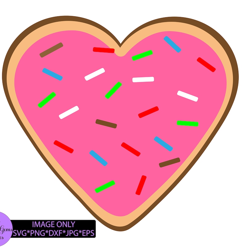 Heart Shaped Cookies - Etsy