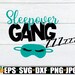 Sleepover Gang Sleepover SVG Sleepover Gang SVG Slumber | Etsy