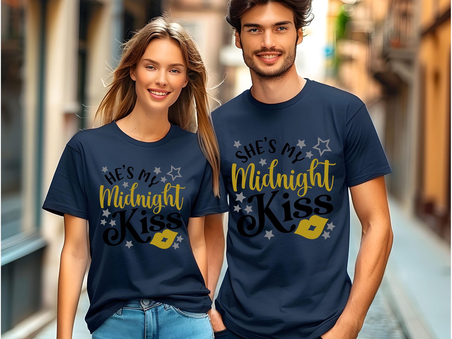 She's My Midnight Kiss Svg, He's My Midnight Kiss Svg, Matching Couples ...