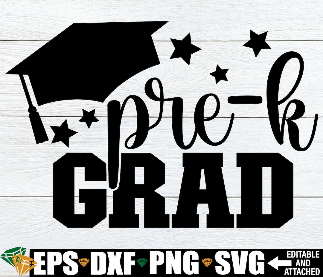 Pre-k Grad Svg, Pre-k Graduation, Pre-k Grad SVG, Pre-k Graduation ...