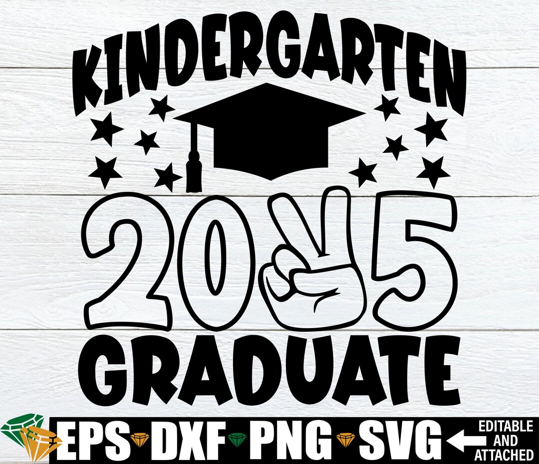 2025 Kindergarten Graduate Svg, Kindergarten Graduation Shirt Svg Cut ...
