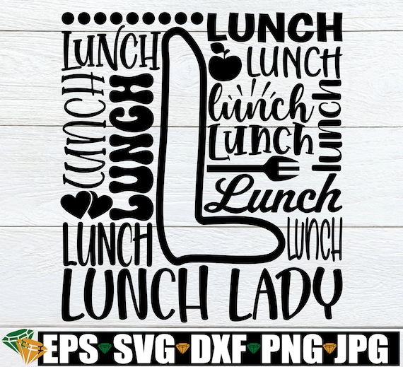 Lunch Word Art