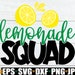 Lemonade Squad, Summer Svg, Lemonade Svg, Lemonade Stand Svg, Matching ...