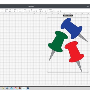 Pushpins Svg, Teacher Supplies Svg, Office Supplies Clipart, Classroom ...