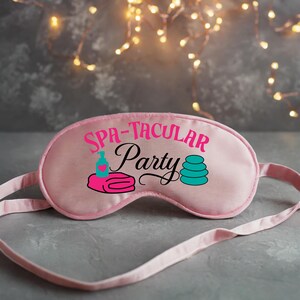 Matching Slumber Party Svg. Spa Party Svg. Spa Birthday Svg. Pamper ...