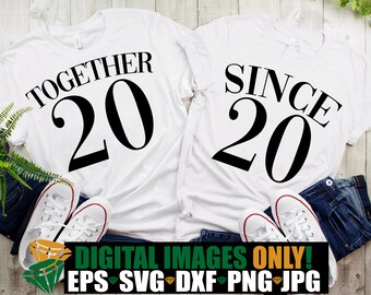 Together Since Svg | Etsy
