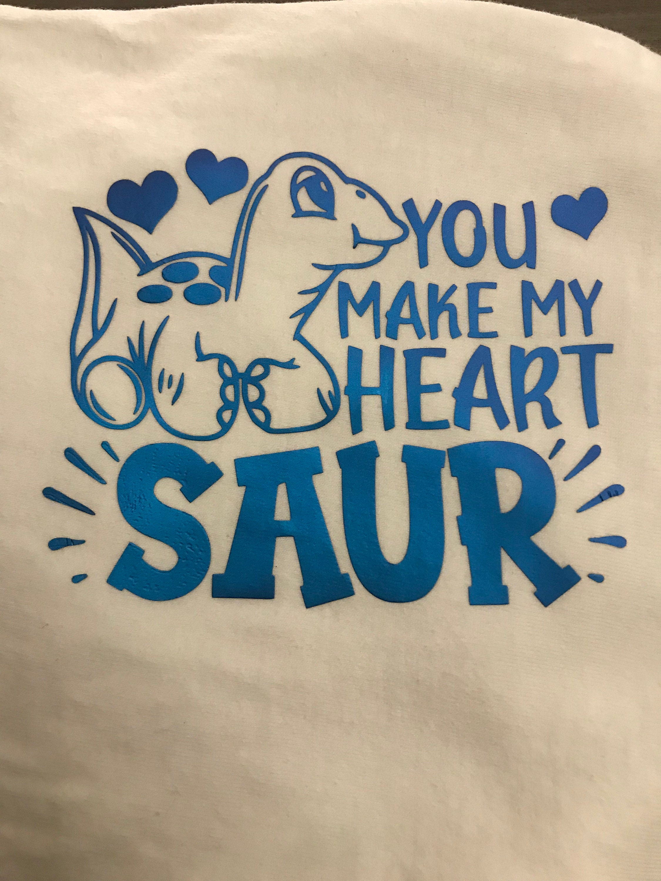 You Make My Heart Saur, Funny Kids Valentine's Day Svg, Boys Valentines ...